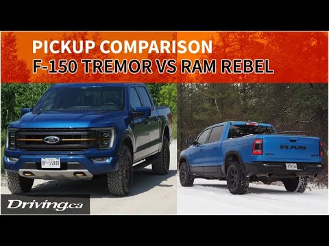 2022 Ram 1500 Rebel GT vs Ford F-150 Tremor | Pickup Comparison ...