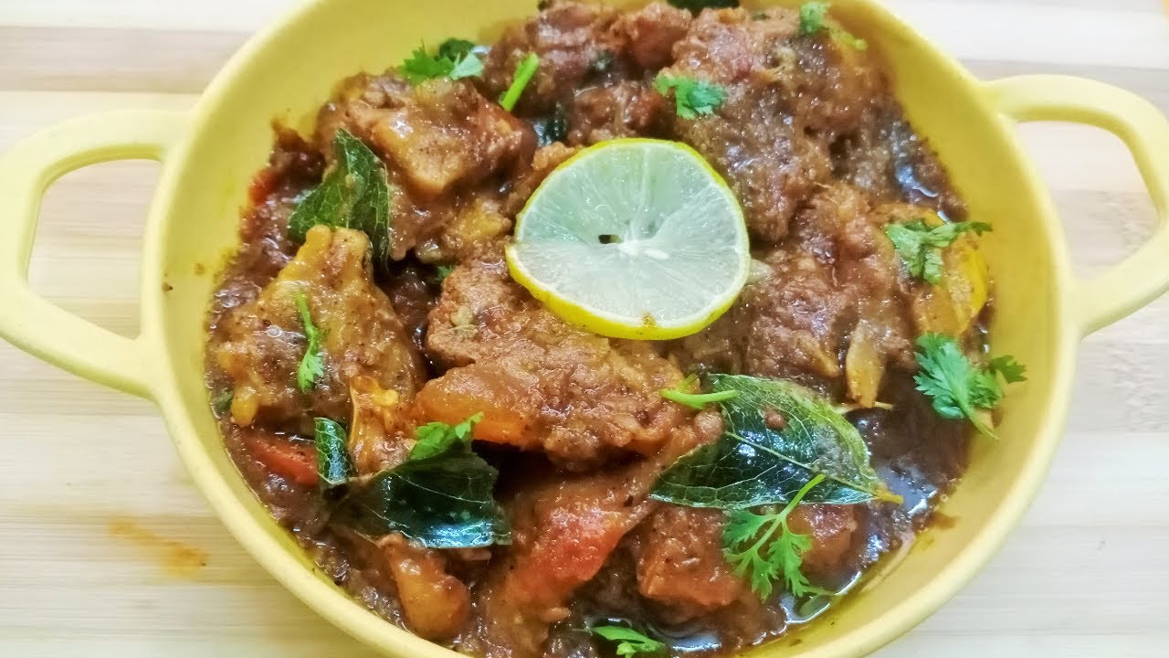 Tasty Mutton pepper gravy, mutton pepper masala, spicy mutton pepper ...
