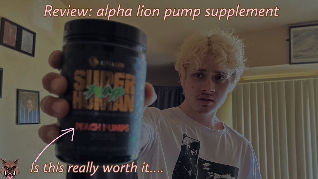 Review: Alpha Lion pump supplement (Peach pumps) | Review Video | Vlog ...
