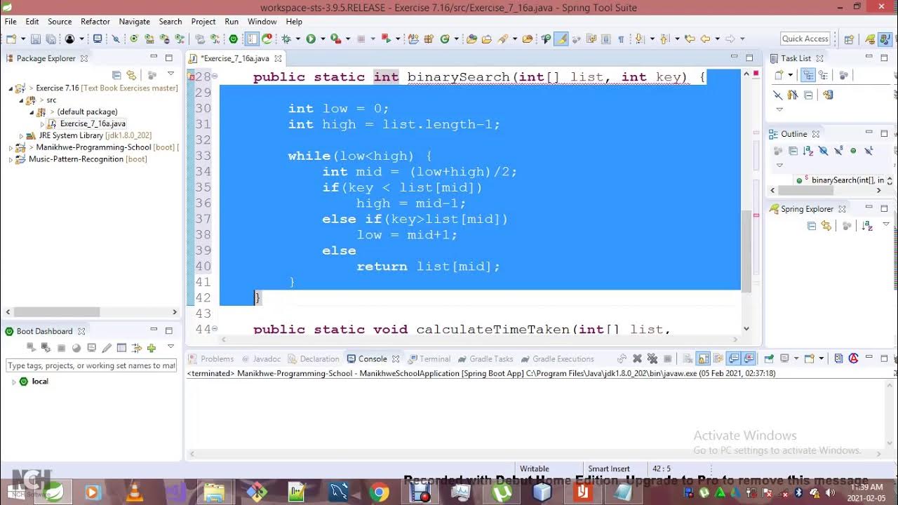 Introduction To Java Programming Exercise 7 16a - YouTube