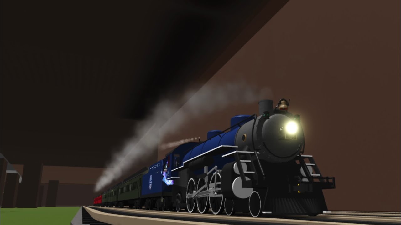 Roblox A basement full of model trains R&N 425 - YouTube
