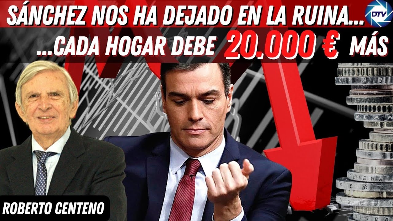 💥TREMENDO💥, ROBERTO CENTENO, SÁNCHEZ carga a los españoles con 20000 ...