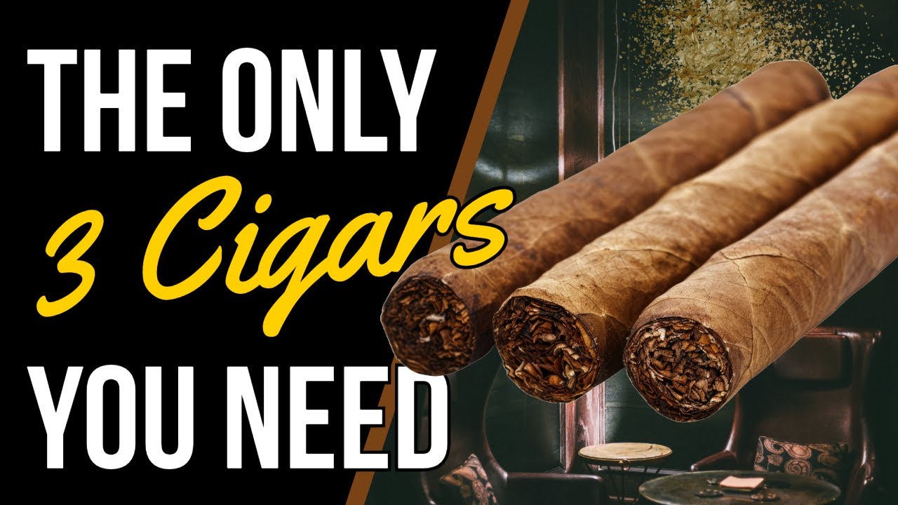 The Only Three Cigars You Need! #cigarlovers #cigarsociety - YouTube