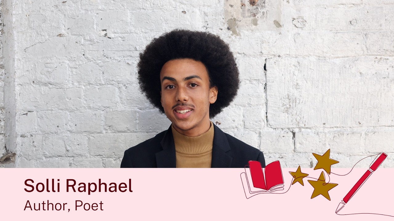 Poetry tips for young writers with Solli Raphael - YouTube