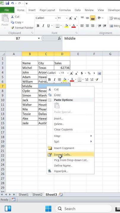 Merge Cells In Excel Learnexcel Exceltech Exceltips Excelworld Microsoft Excel