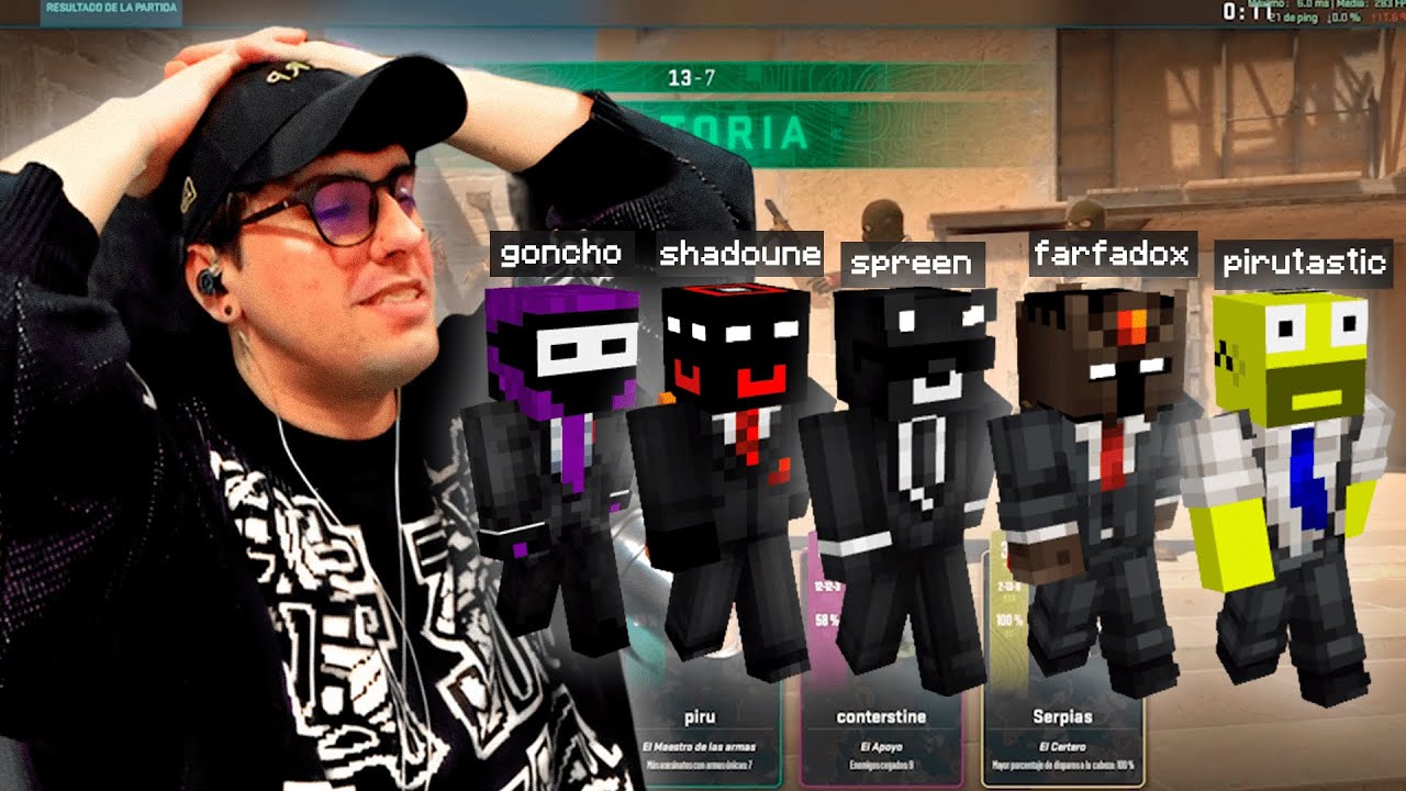 COUNTER STRIKE con el TEAM MAFIA - YouTube