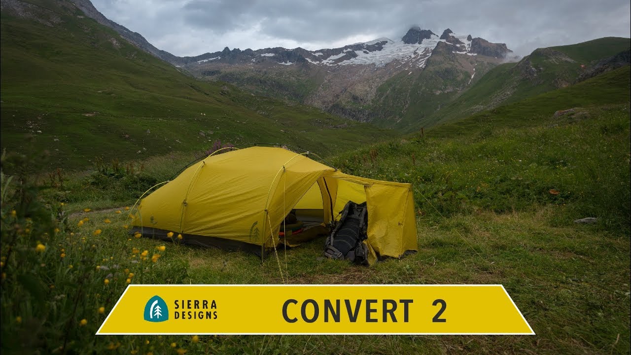 Sierra Designs Convert 2 Tent Review - YouTube