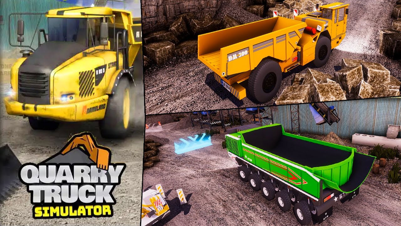 QUARRY TRUCK SIMULATOR Gameplay - First Fun & Tricky Parking Sim ...