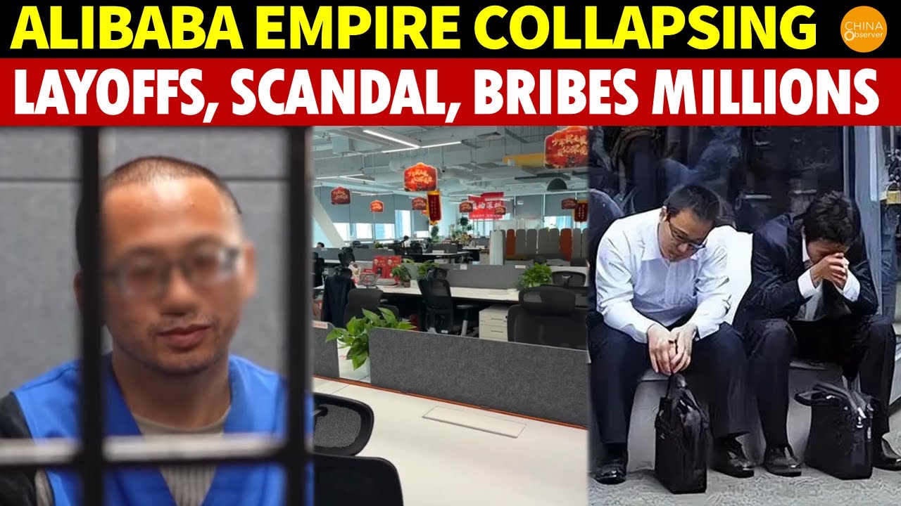 Alibaba Empire Collapsing! Major Layoffs, Black Market Scandal, Approval Officers Bribed ...