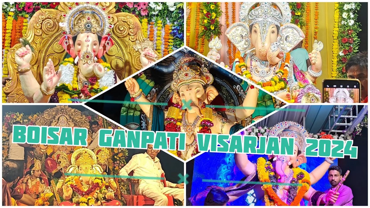 Ganpati visarjan miravnuk of boisar 2024 - YouTube