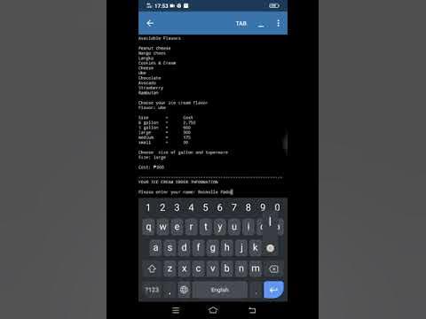 Python program in pydroid 3 app - YouTube