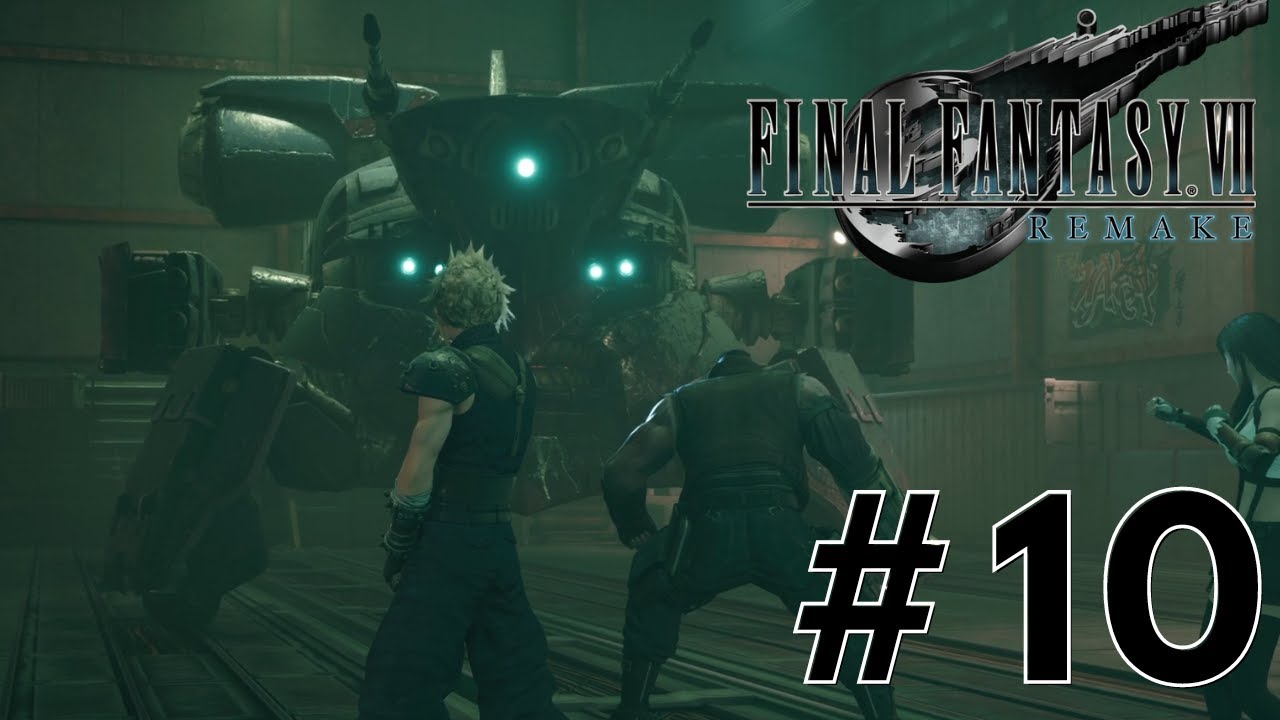 Final Fantasy VII Remake [mod. Difficile] - #10 - BOSS: Autopanzer ...