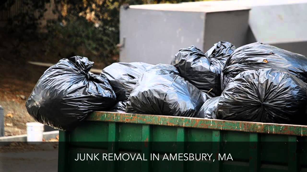 Junk Removal Amesbury MA The Junk Wizard - YouTube