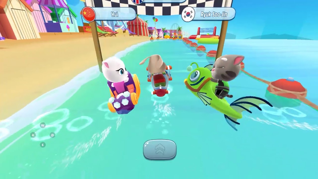 Talking Tom Jetski Gameplay (Android,iOS) - YouTube