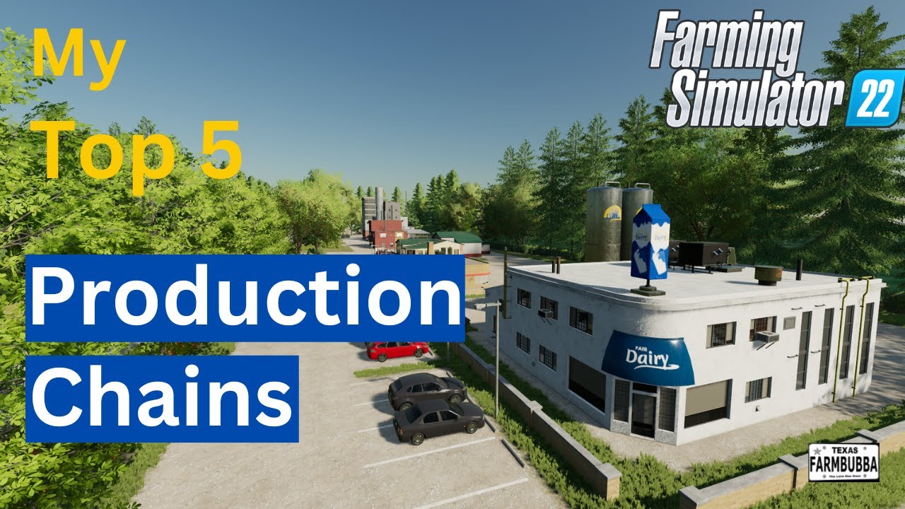 How to Increase Profit using Production Chains in Farming Simulator 22 ...