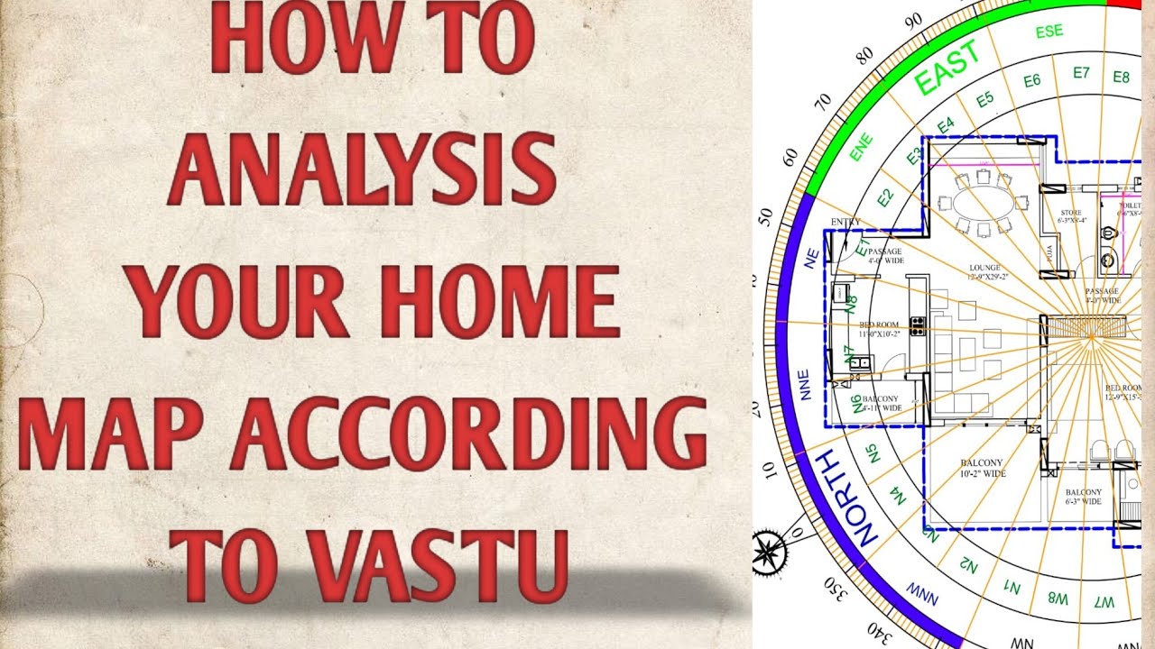 HOW TO ANALYSIS YOUR HOME MAP ACCORDING TO VASTU II #vastu #learnvastu ...