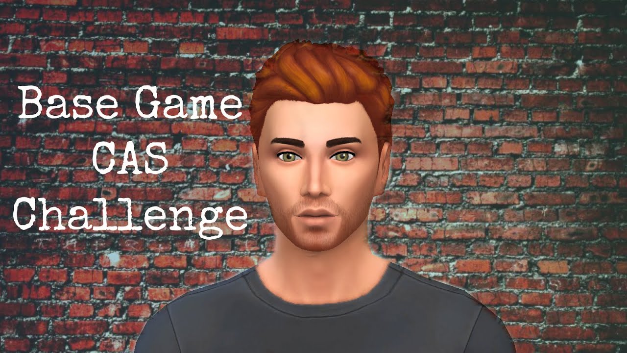 Base Game CAS Challenge (male) || Sims 4 - YouTube