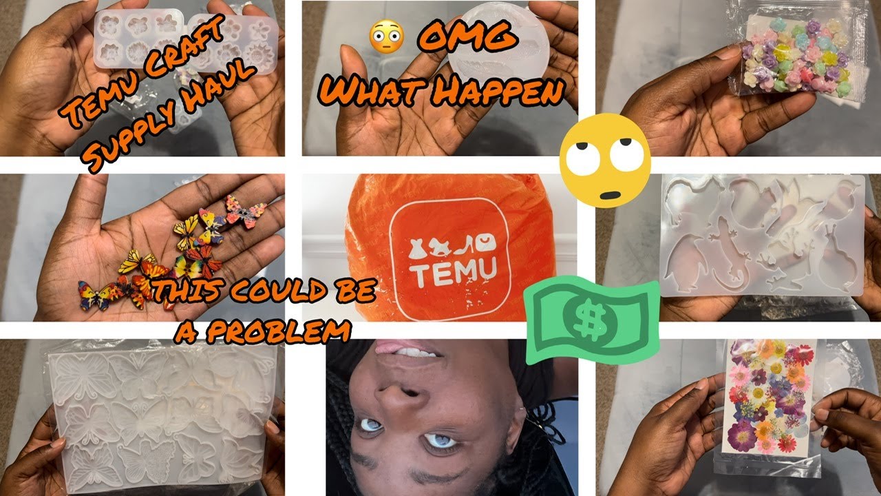 Temu Craft/Art Supplies Haul/temu unboxing - YouTube