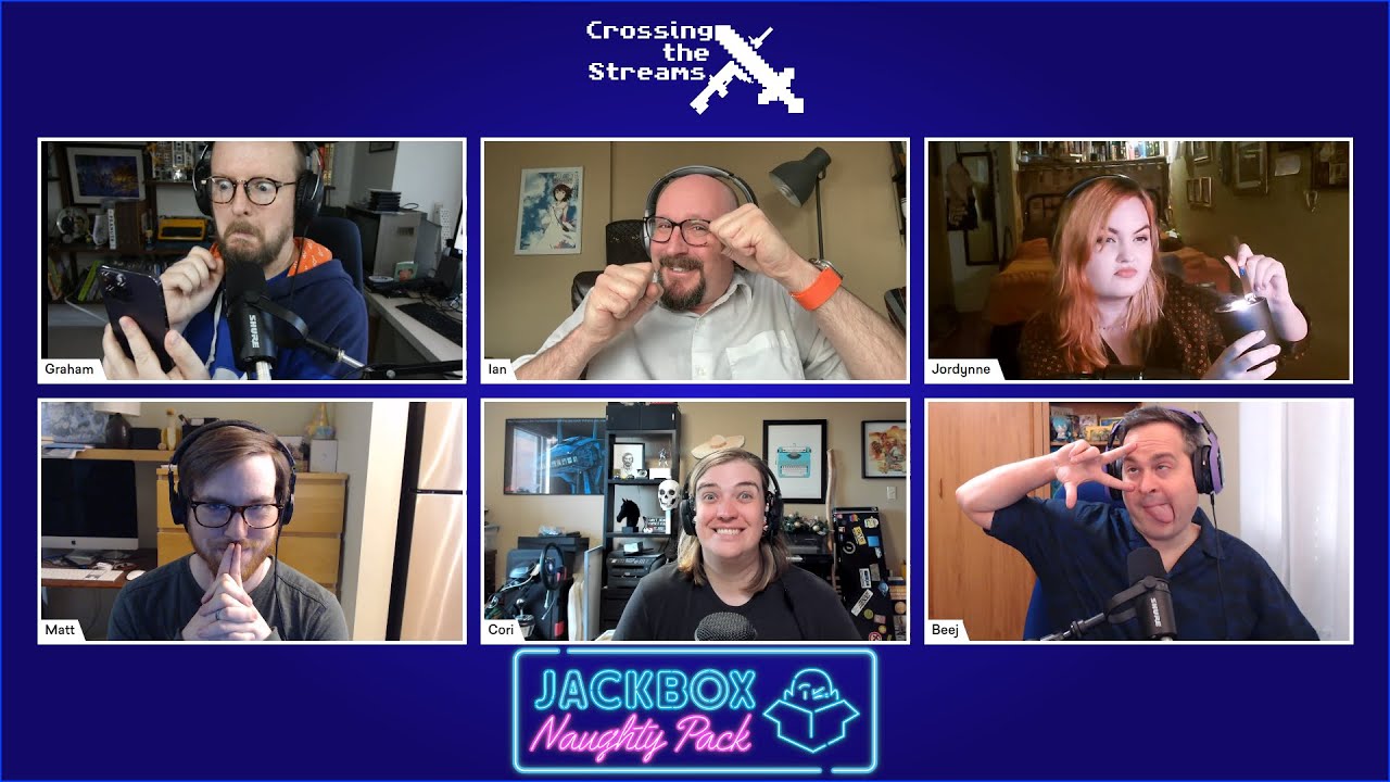 Jackbox Naughty Pack || Crossing the Streams 2024-09-30 - YouTube