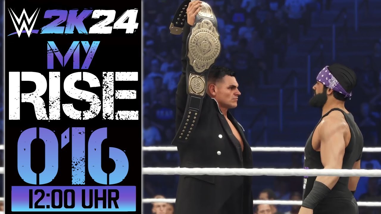 "Der Ring General" Gunther ist wirklich da! 😱 | WWE2k24 MyRise ...