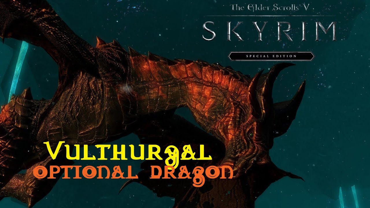 Skyrim: Special Edition (PC) - Vulthuryal, the Dragon of Blackreach ...