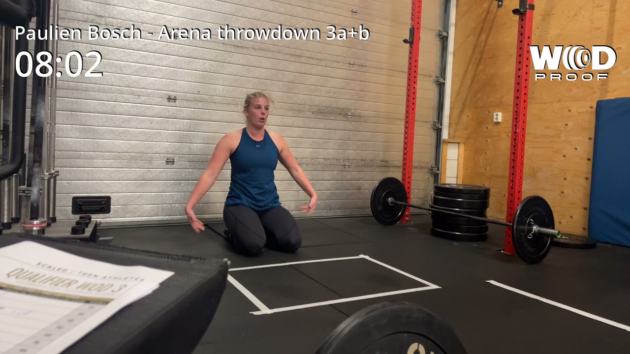 Arena throwdown wod 3a+b - YouTube