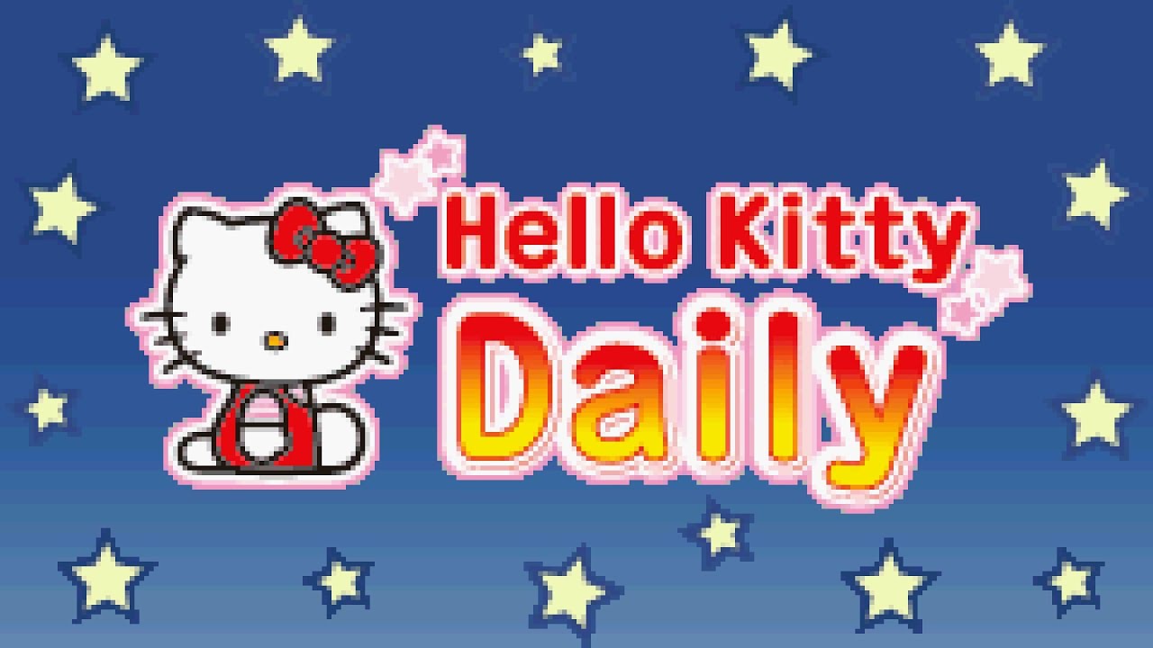 Title Screen & Mode Introduction (Old) - Hello Kitty Daily - YouTube