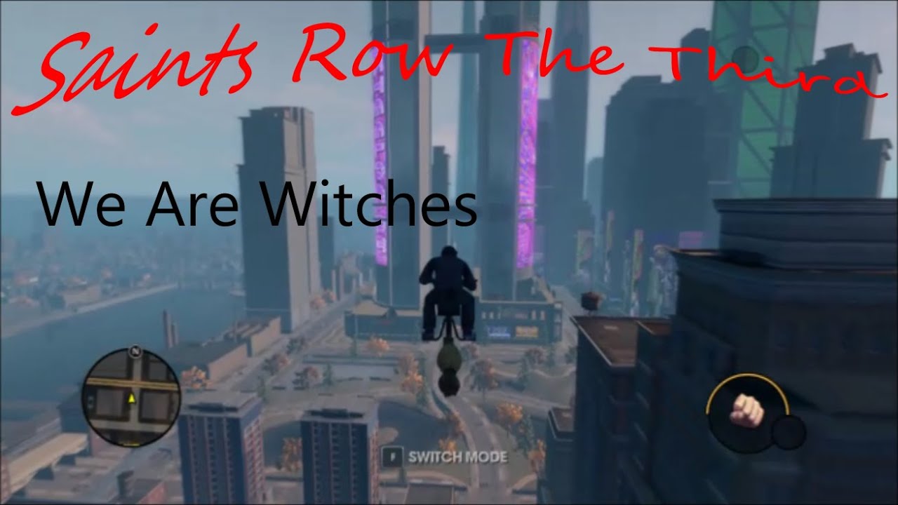 Saints Row The Third | Flying A Broom Stick?!?!?!? - YouTube