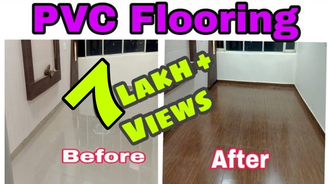 How to install PVC Flooring carpet घर बनाओ घर सजाओ || Interior Master ...
