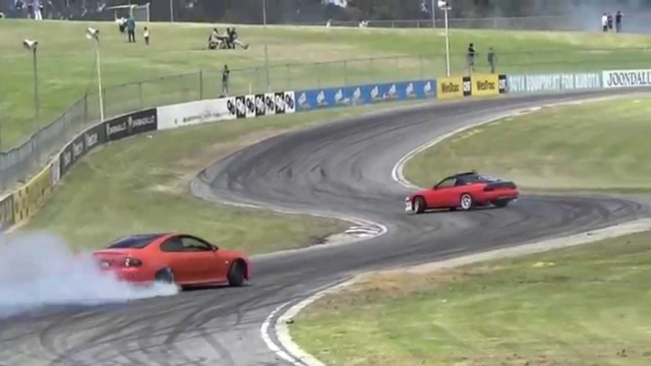 Powercruise 51 Perth 2014 - Drift Practice Saturday - YouTube