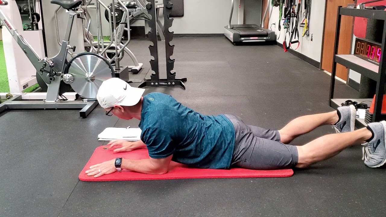 Plank press up - YouTube
