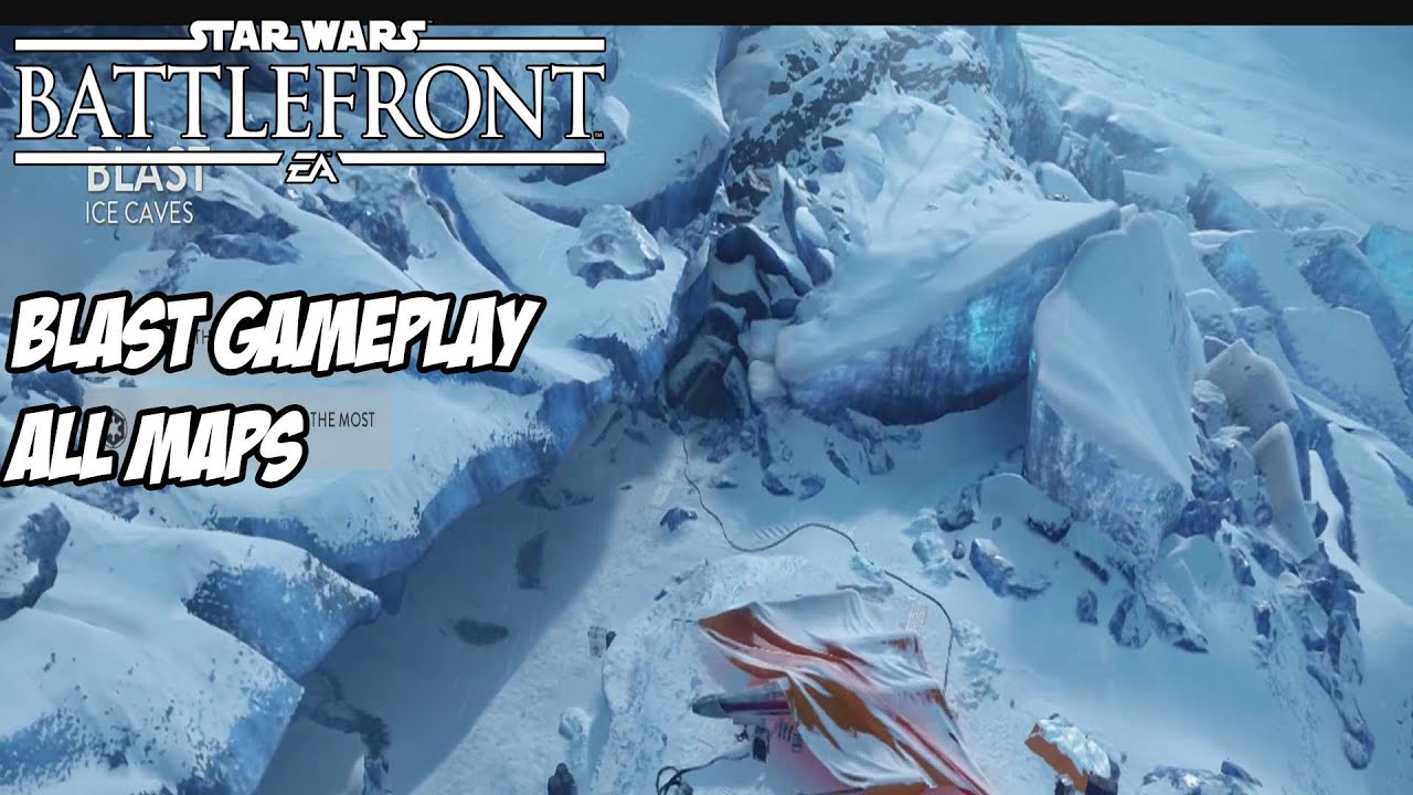 Star Wars Battlefront - All 8 Maps - Blast Gameplay - Endor . Tatooine ...