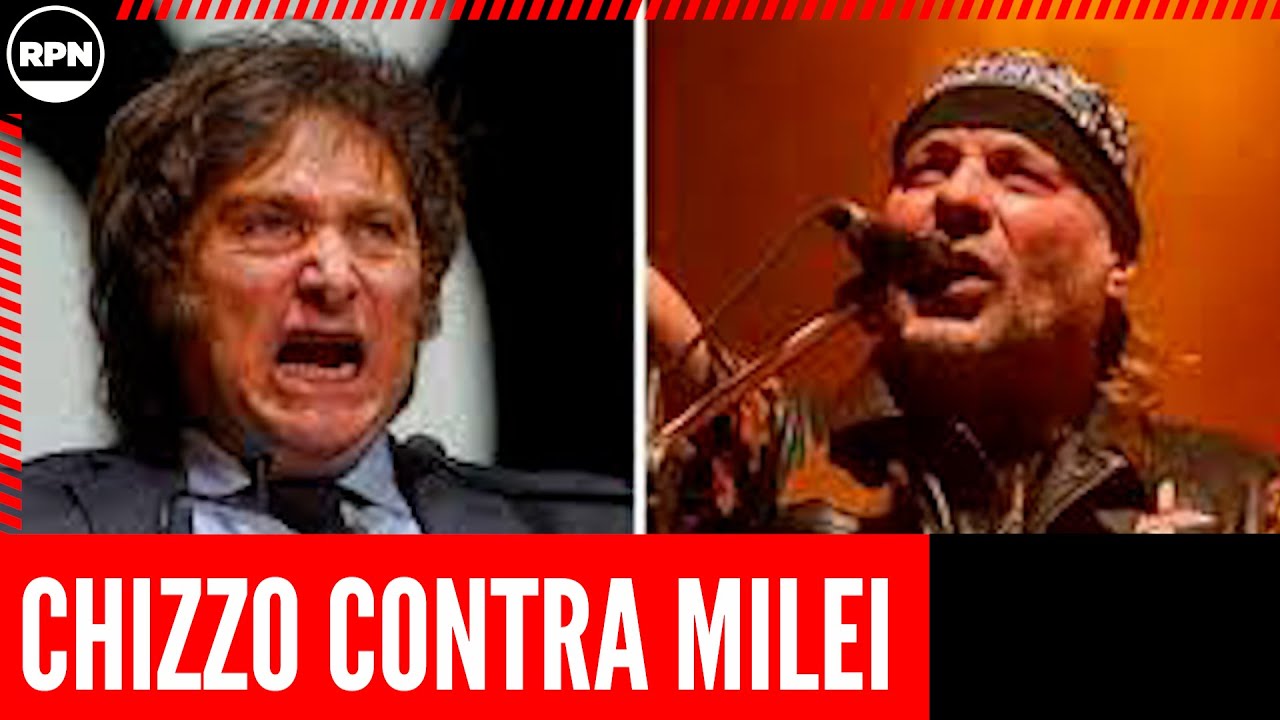 El mensaje de Chizzo Nápoli contra Javier Milei en Avellaneda - YouTube