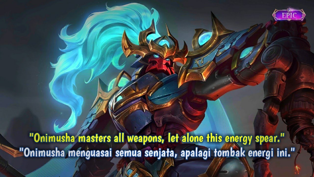 ALPHA ONIMUSHA COMMANDER SKIN VOICE LINES | SKIN ONIMUSHA COMMANDER ...