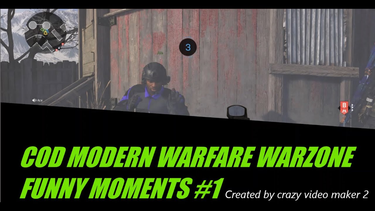 CALL OF DUTY MODERN WARFARE FUNNY MOMENTS IN WARZONE #1 - YouTube