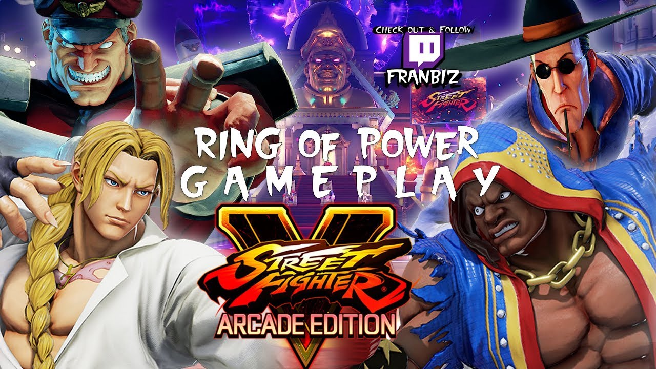 Four Kings in the Ring of Power Gameplay (Street Fighter V Arcade ...