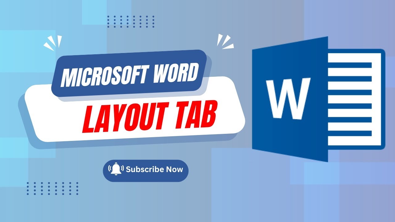 How To Use Layout Tab| In Microsoft Word| #beginners #wordtutorials # ...