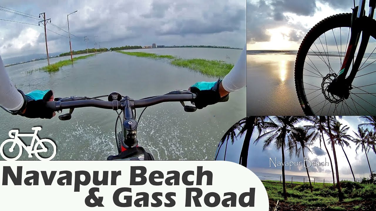 Navapur Beach and Gass Road | Cycling Exploration - YouTube
