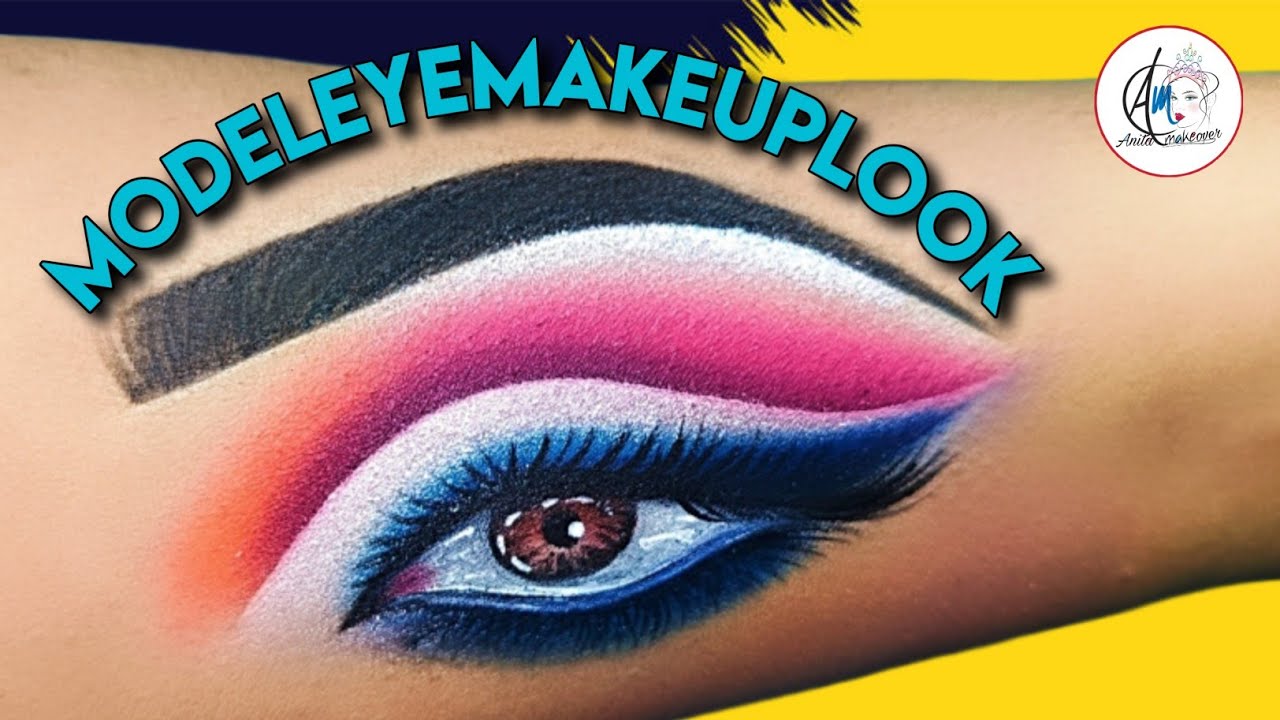Model eye makeup look Tutorial || #eyemakeup #makeup #eyelook - YouTube