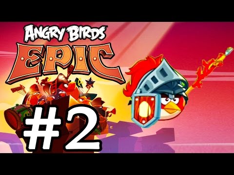 Angry Birds Epic #2 Геймплей Прохождение Gameplay Walkthrough Part 2 ...