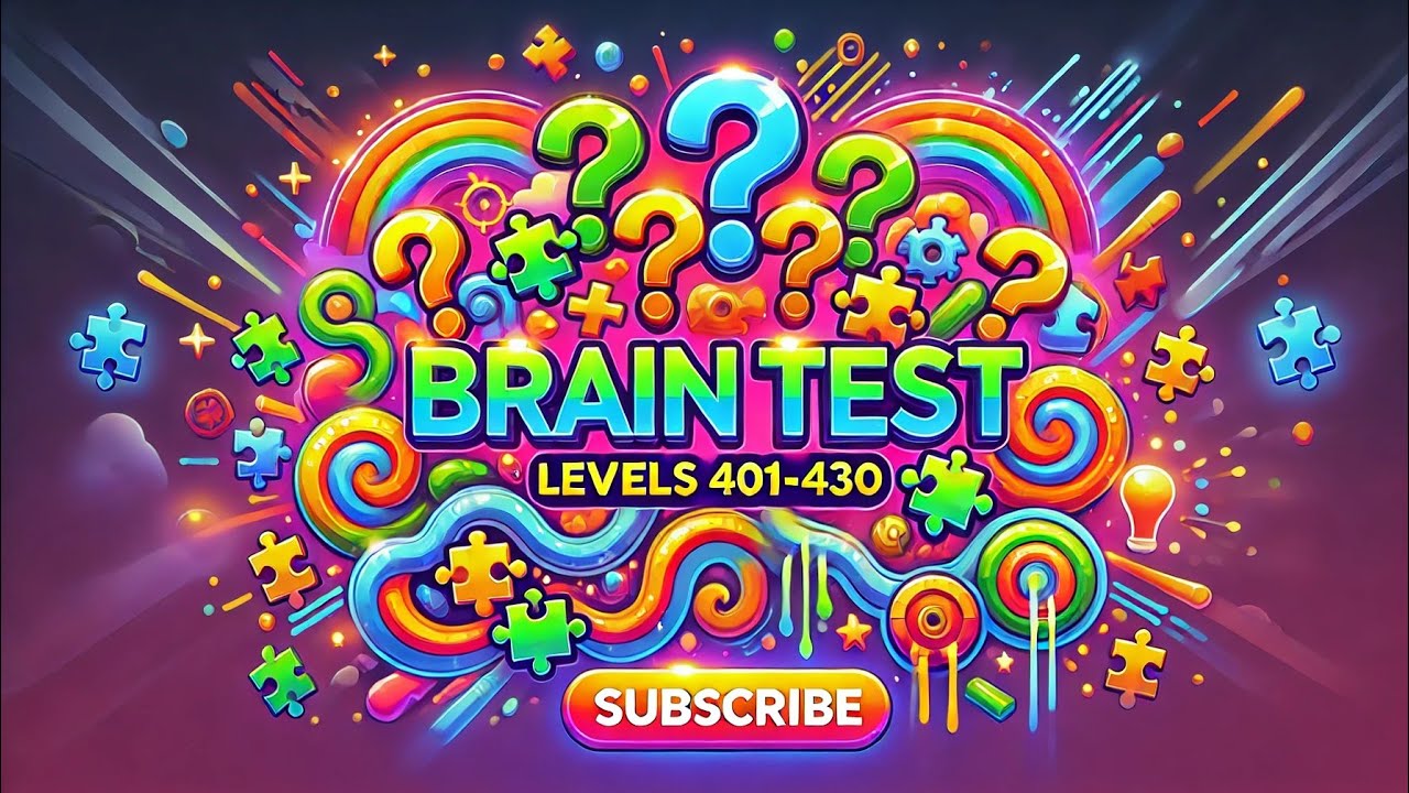 Brain test level 401 to 430🎮#braintest - YouTube