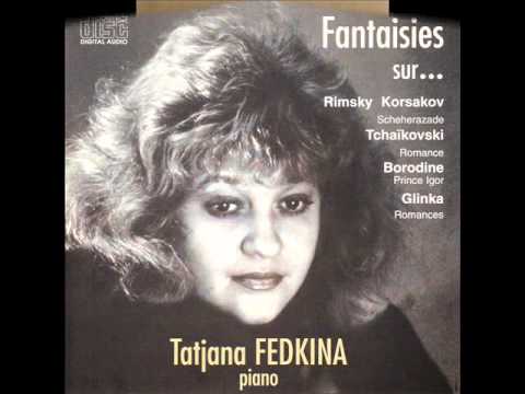 Tatiana Malinin-Fedkina plays Paraphrase on Tchaikovsky's \