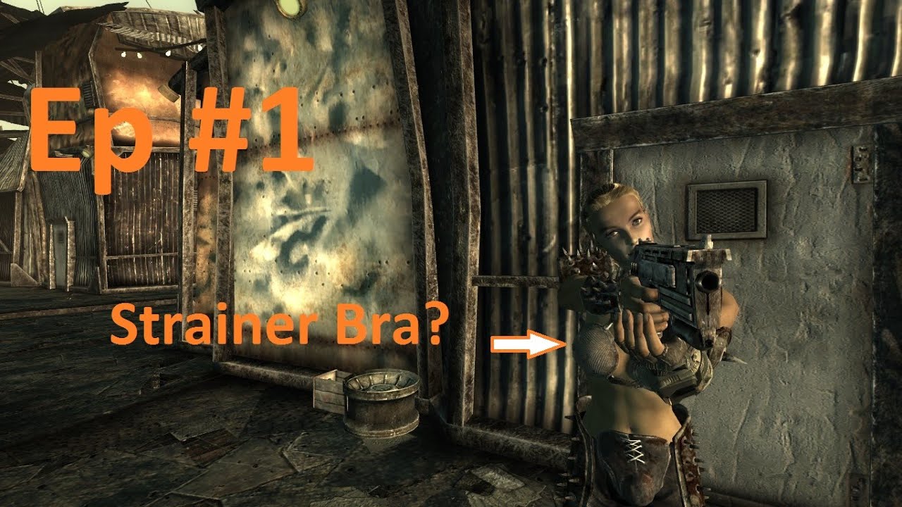 Strainer Bra? | Fallout 3 Ep #1 - YouTube