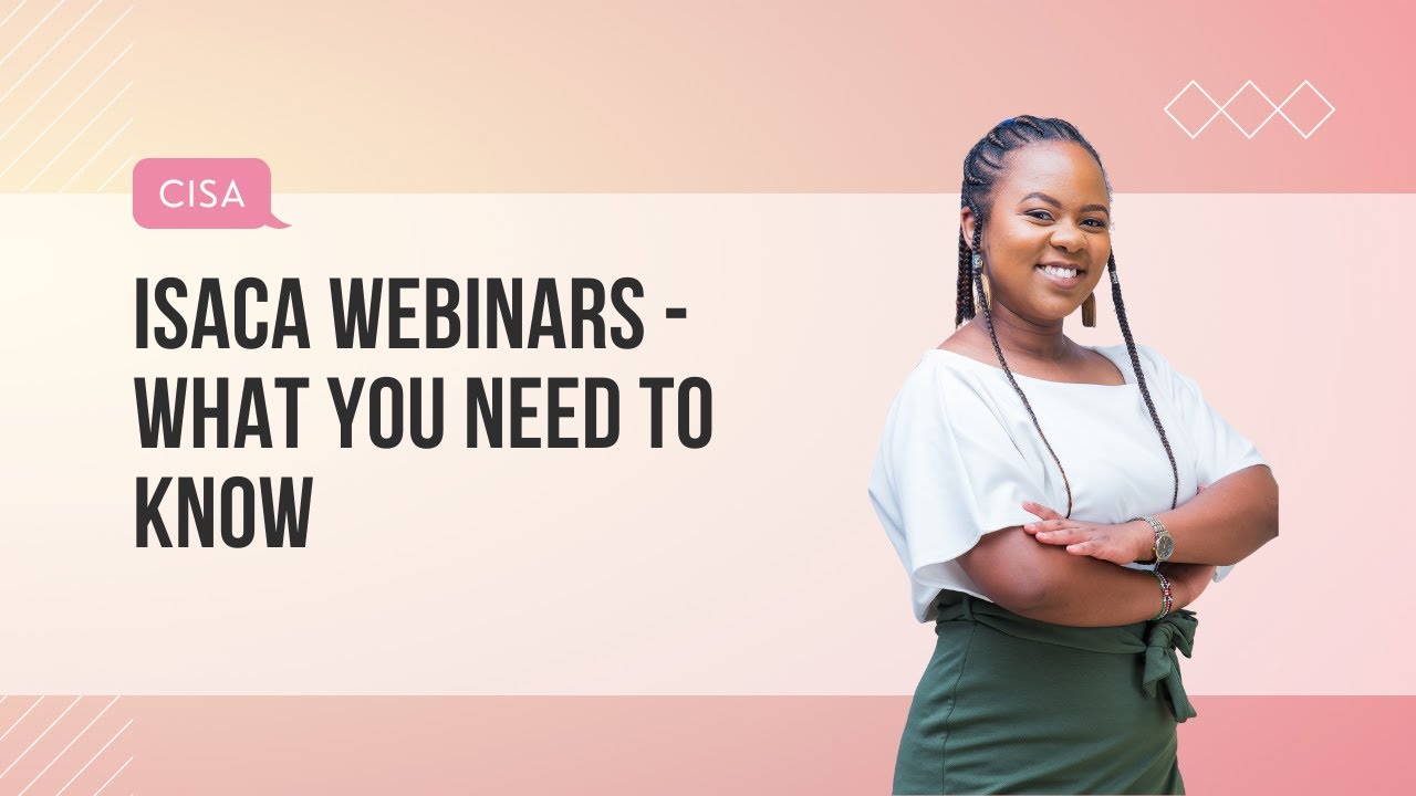 CISA | Obtaining CPE hours through webinars - YouTube