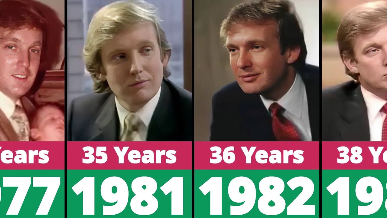 Transformation Of Donald Trump From 3 To 78 Years Old - YouTube