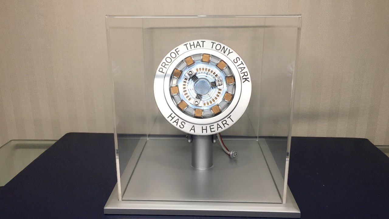 DIECAST 1:1 Arc Reactor Iron Man 2 Pepper Potts gift by KING ARTS - YouTube