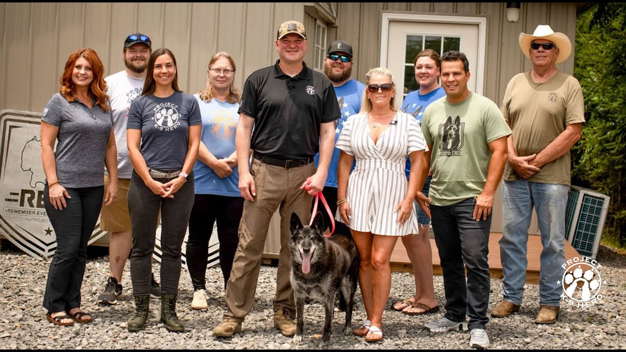 American Dream Visits Project K9 Hero with Amy Stanley - YouTube