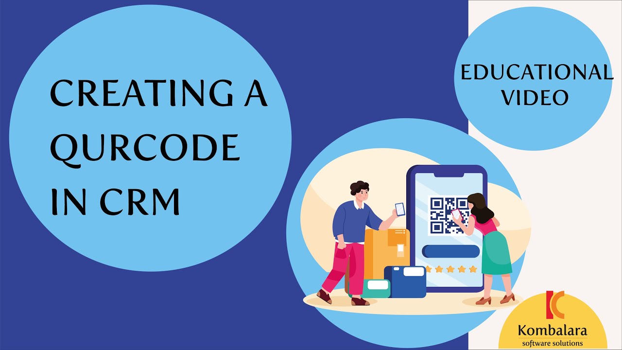 Creating qr code in crm - YouTube