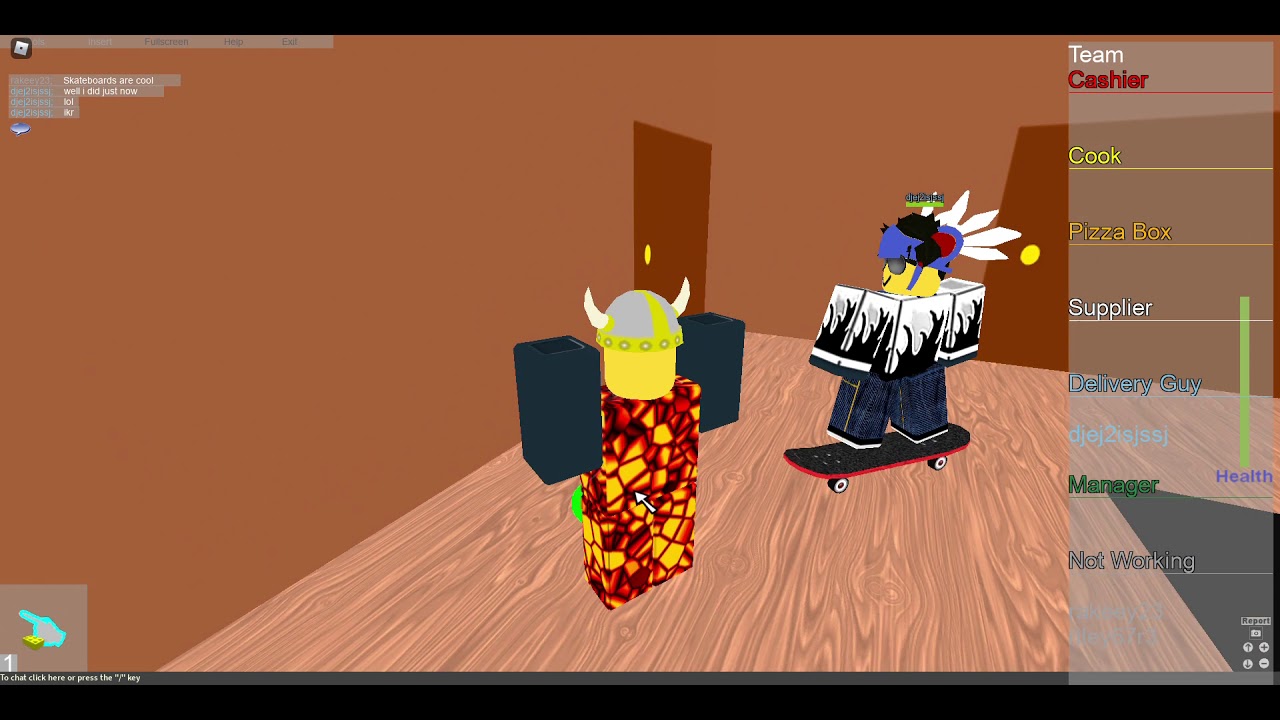 Work at a pizza place Gameplay with the creator! (READ DESC) - YouTube