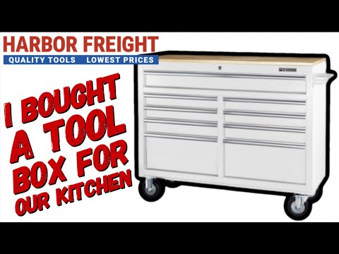 How To Use A Tool Chest As Kitchen Island